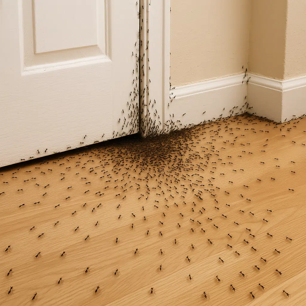 Si vous voyez des fourmis à la maison, cela signifie que… quelque chose ...